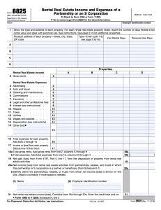 Form 8825 for Partnerships & S Corps | Huddleston Tax CPAs